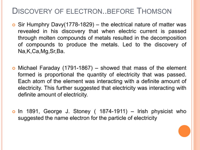 History of atomic structure pisay version | PPTX
