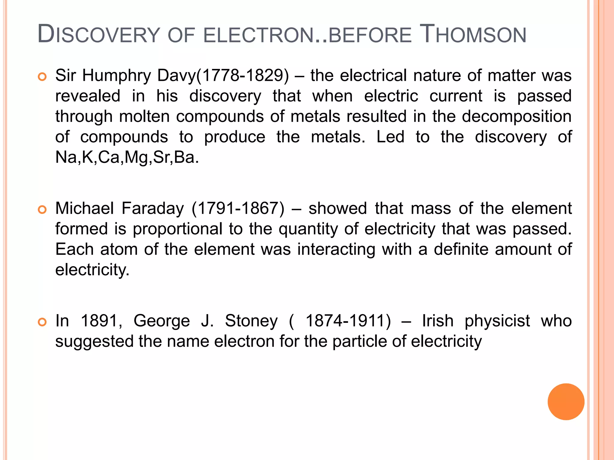 History of atomic structure | PPTX