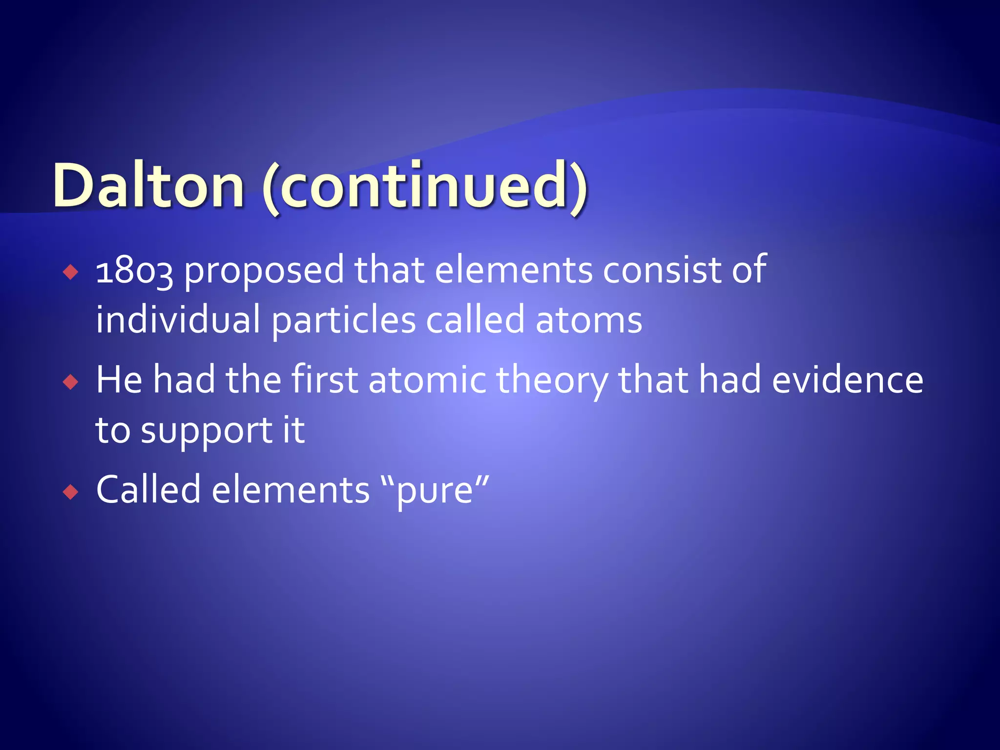 History of atomic theory | PPTX