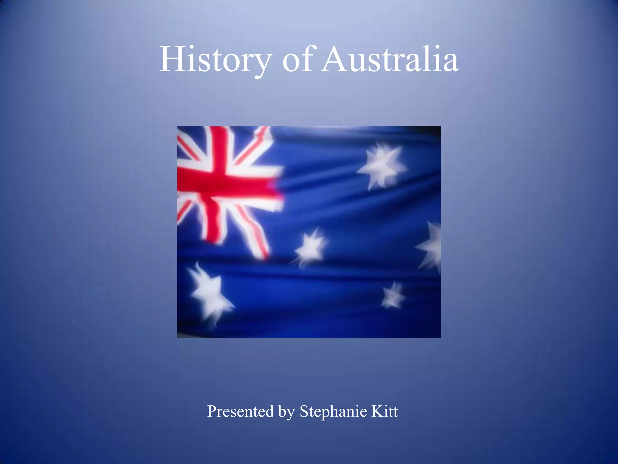 History of Australia | PPTX