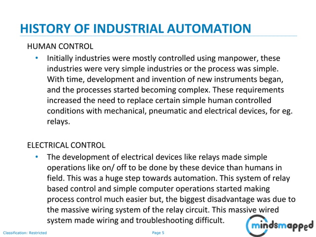 History of Automation and Process Introduction | PPTX