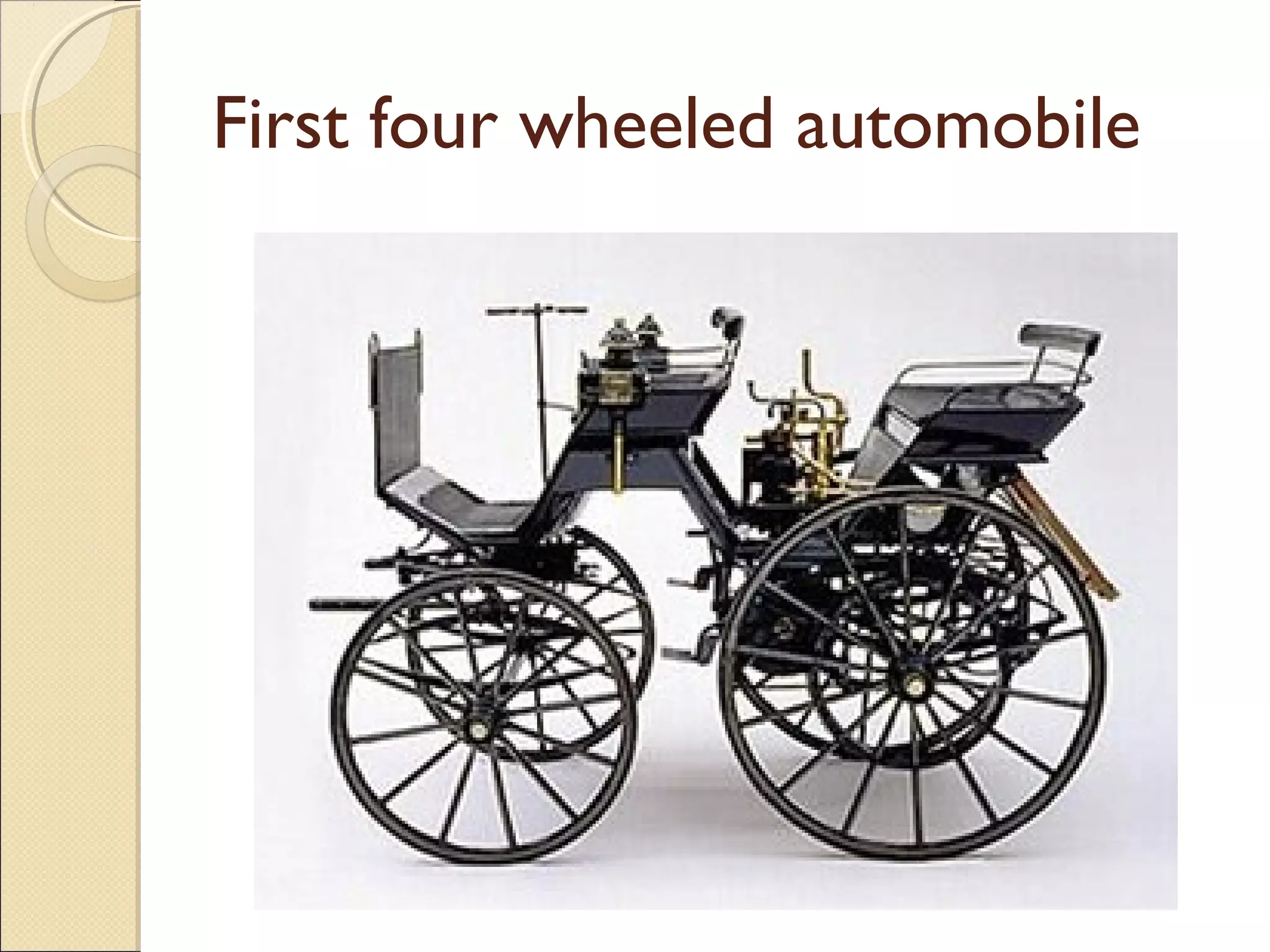 History of automobile | PPT
