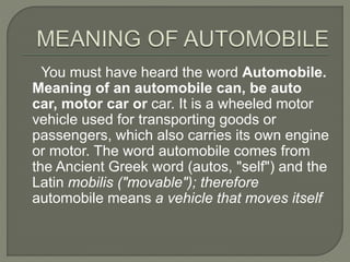 HISTORY OF AUTOMOBILE.pptx