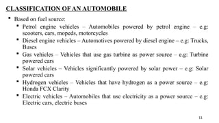 History of automobile development and its progress through the time | PPTX