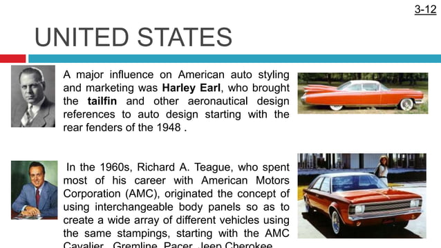 History of automotive design | PPTX | Automotive Industry | Industries
