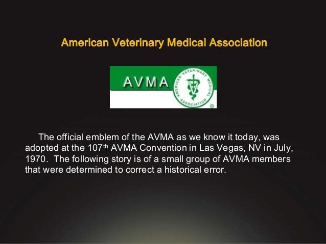 History of AVMA by Dr. Fred J. Born
