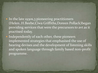 History of avt | PPTX