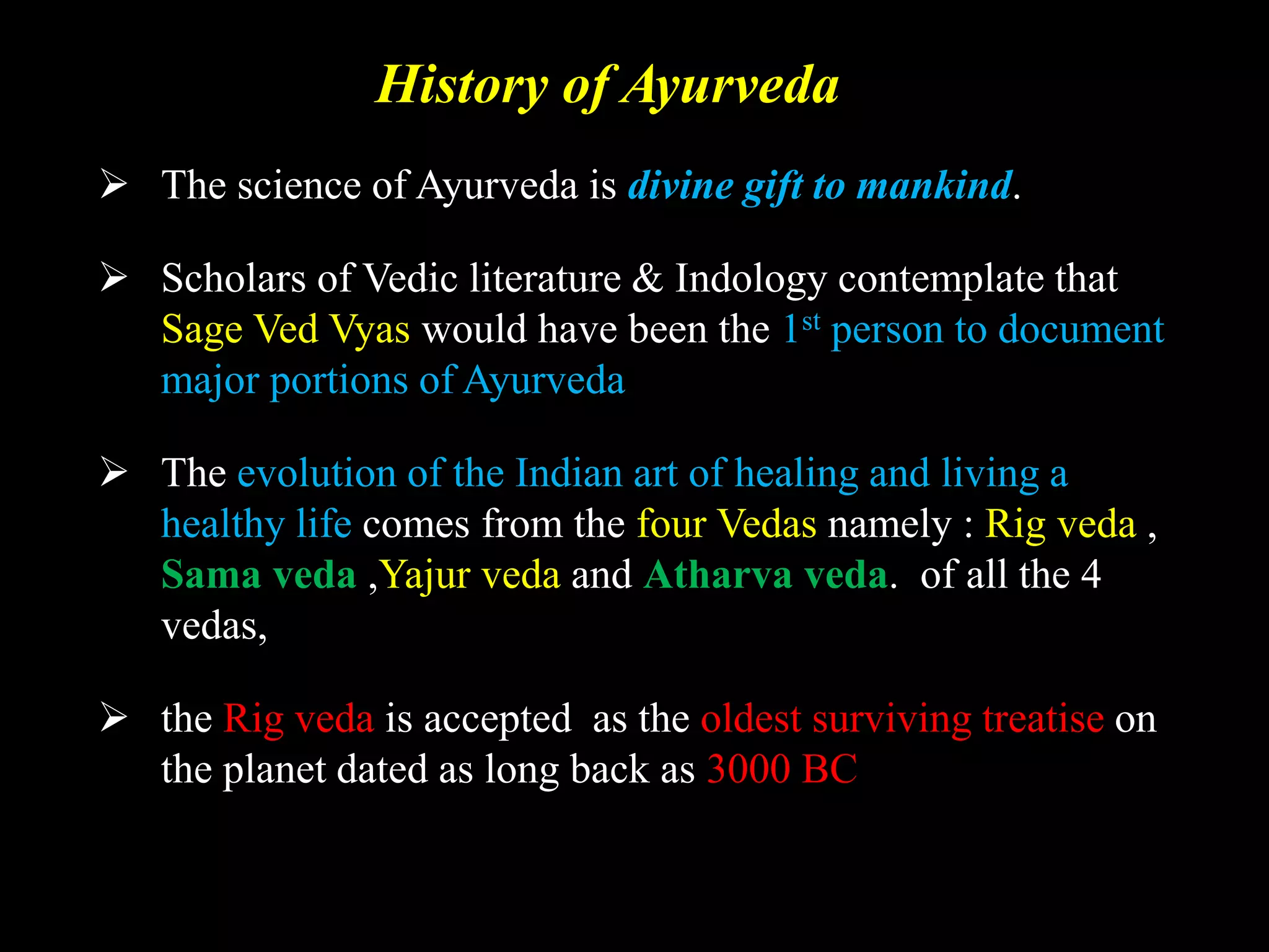 History of ayurveda | PDF