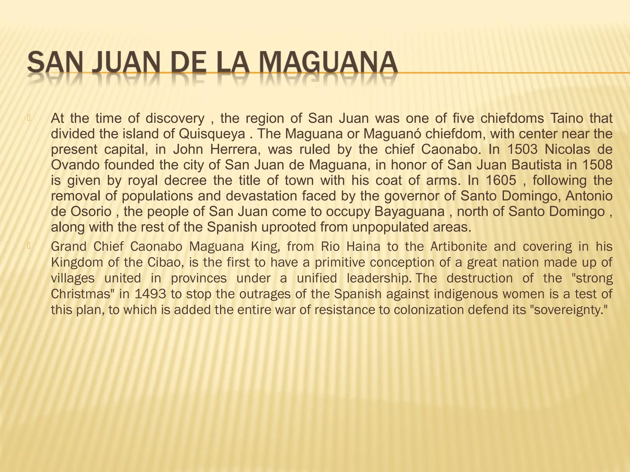 History of azua, barahona and san and | PPT