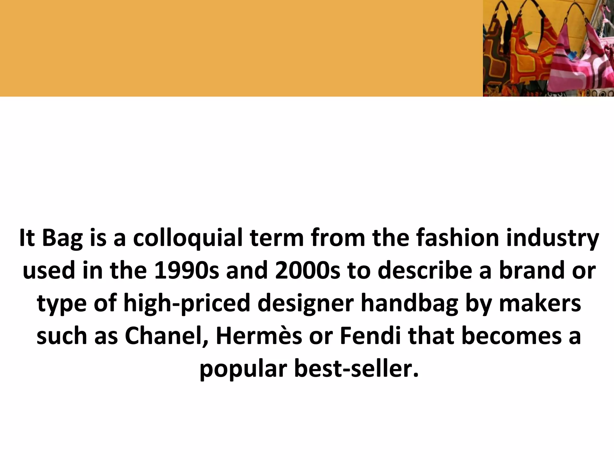 History of Bags | PPT