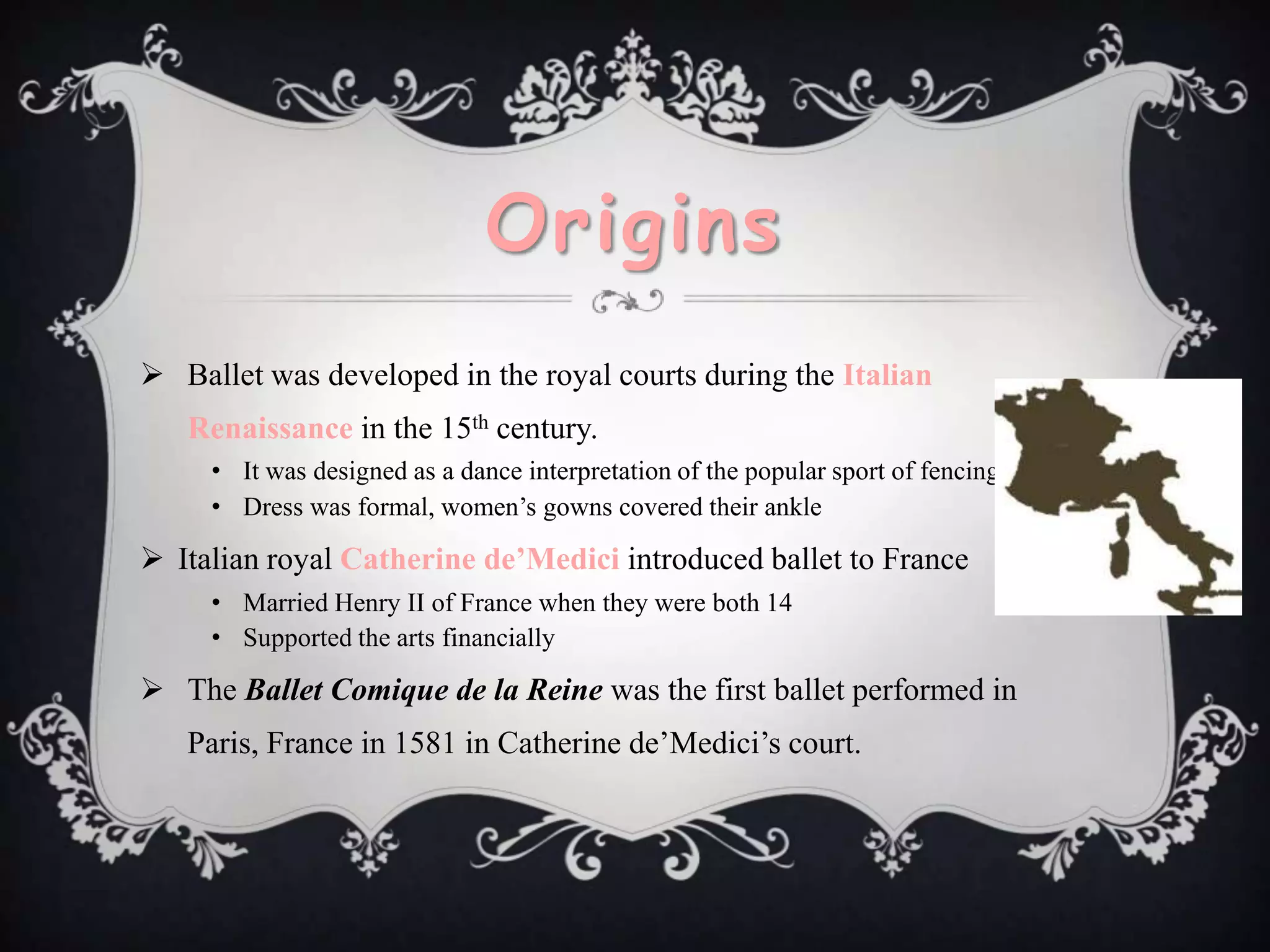 History of ballet | PPTX