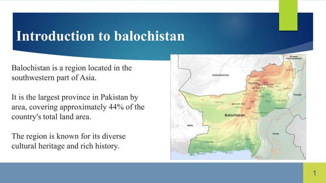 History Of Balochistan amazing .pptx / HOB | PPTX
