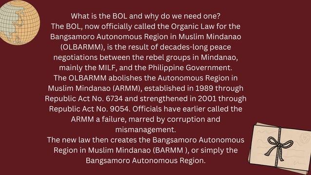 HISTORY OF BARMM | PDF