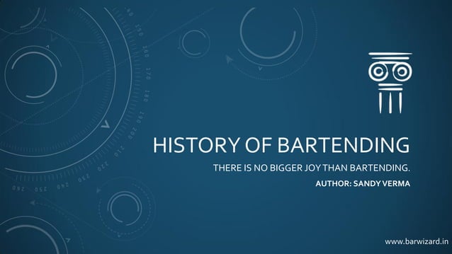 History of bartending | PDF