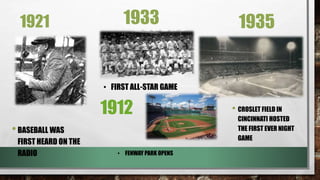 History of baseball | PPTX