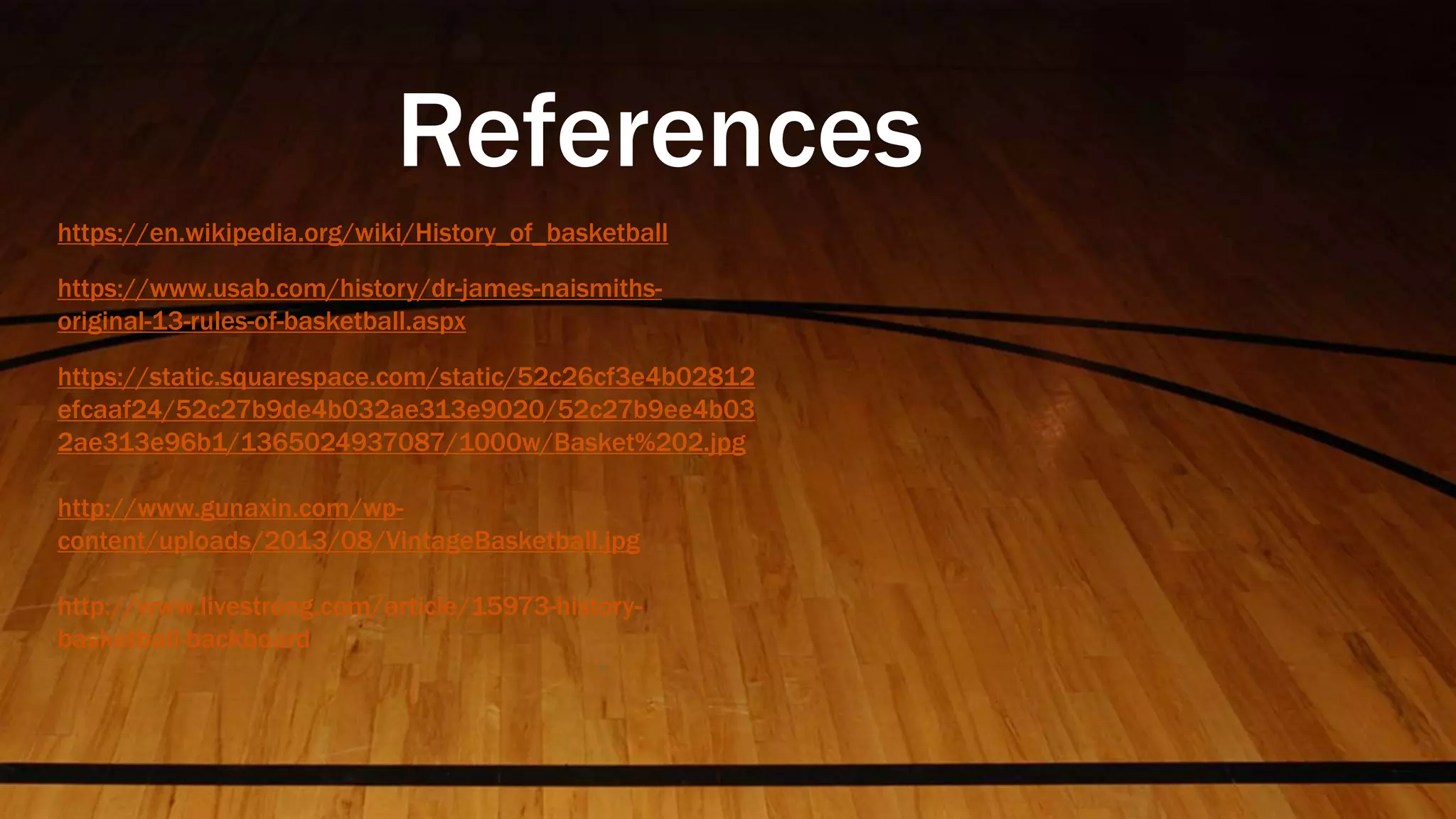 History of Basketball | PPTX