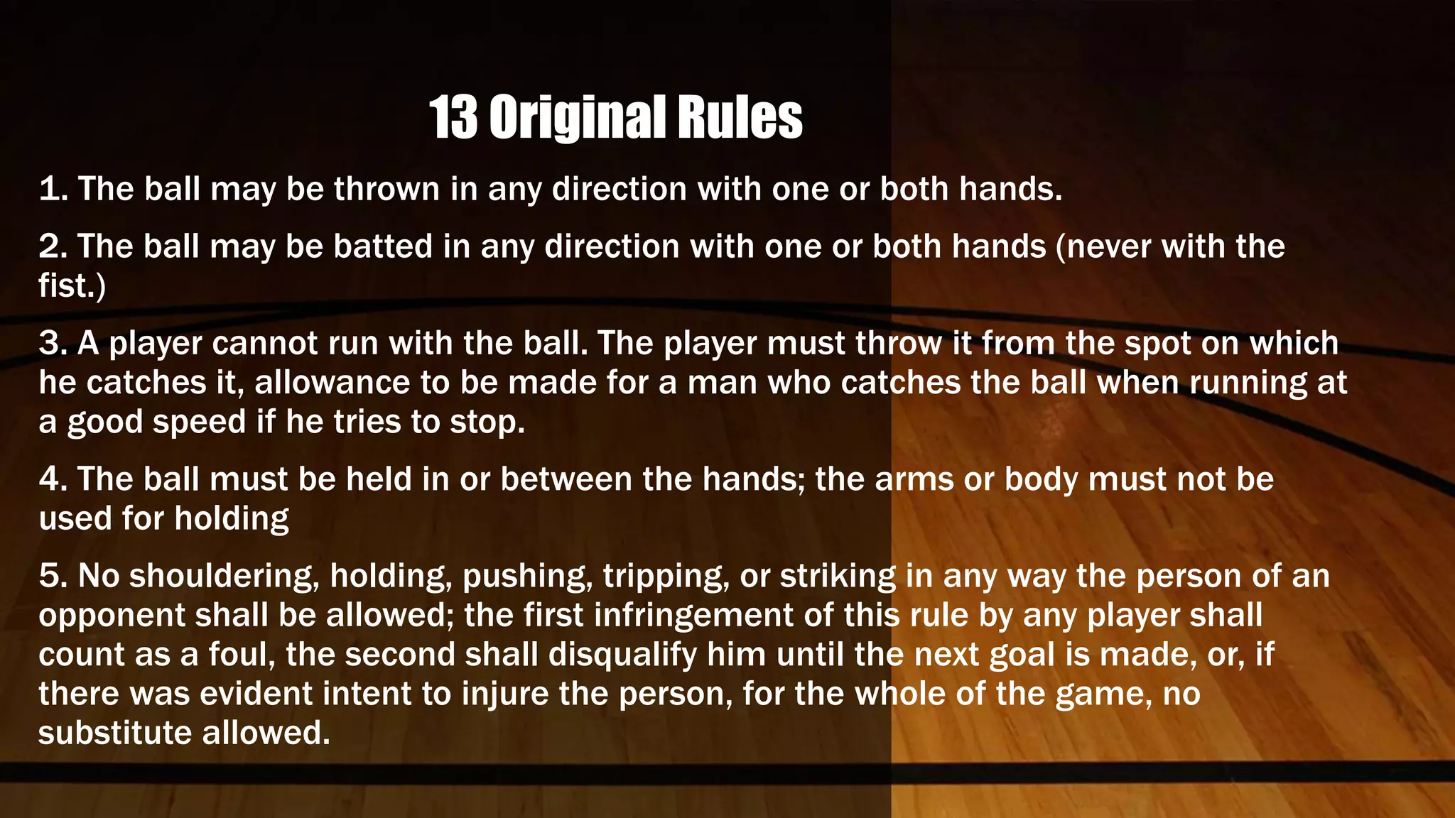 History of Basketball | PPTX