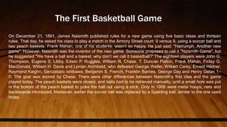 History of Basketball | PPTX
