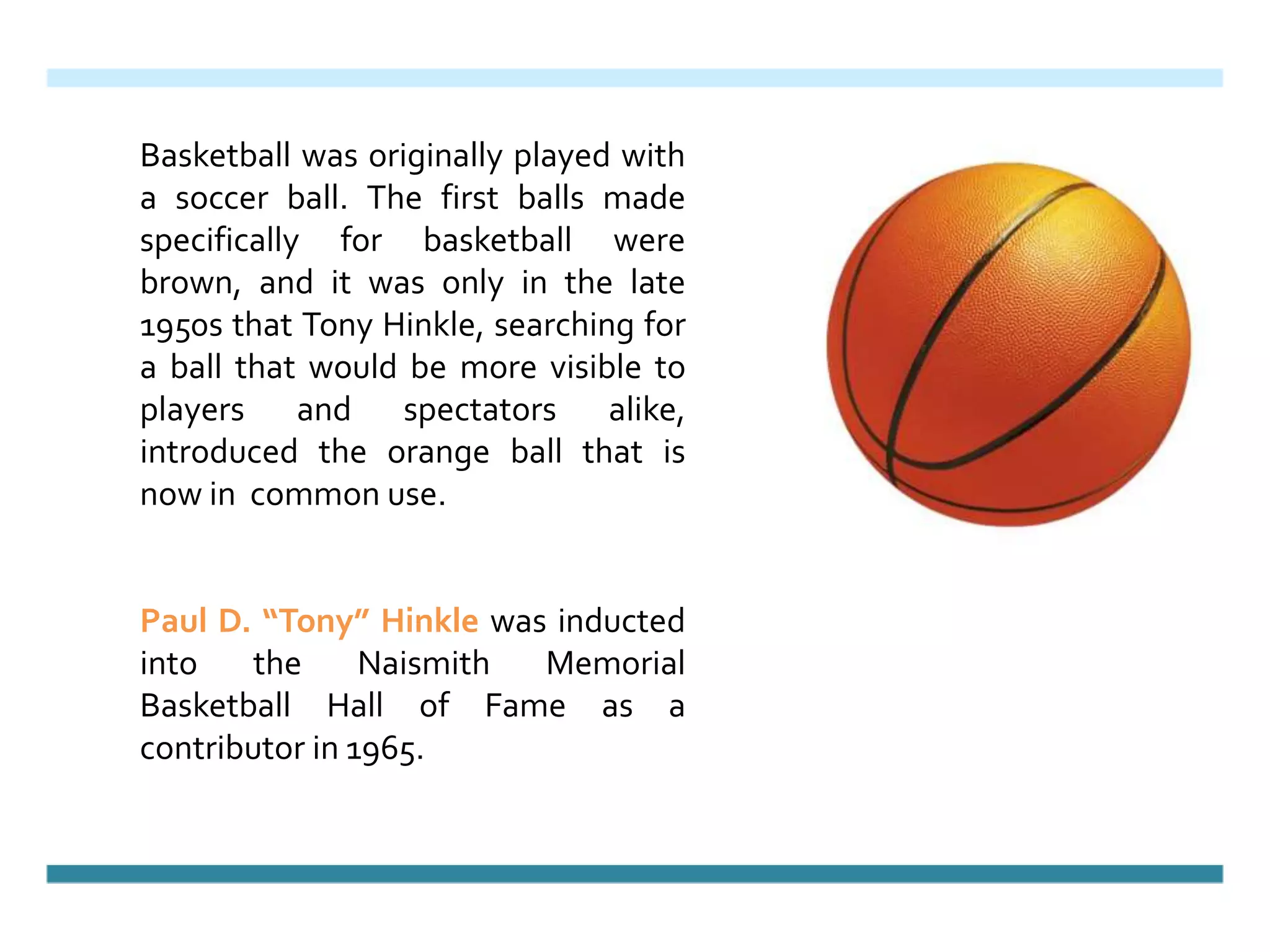 History of Basketball | PPTX