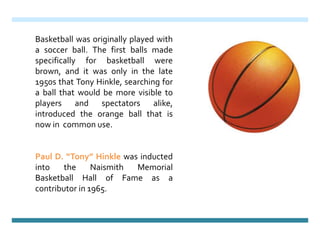 History of Basketball | PPTX