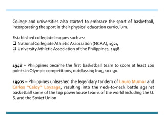 History of Basketball | PPTX