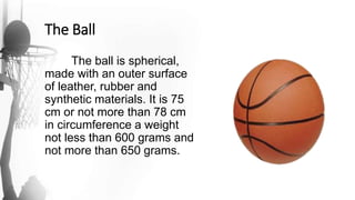 History of Basketball, Facilities & Equipment and.pptx