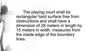 History of Basketball, Facilities & Equipment and.pptx