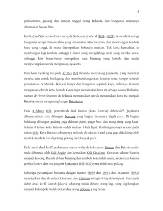 History of batavia | PDF