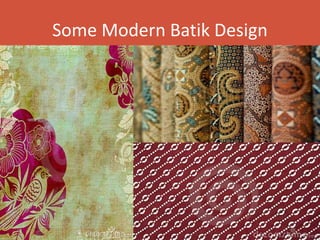 Introduction of Batik | PPT