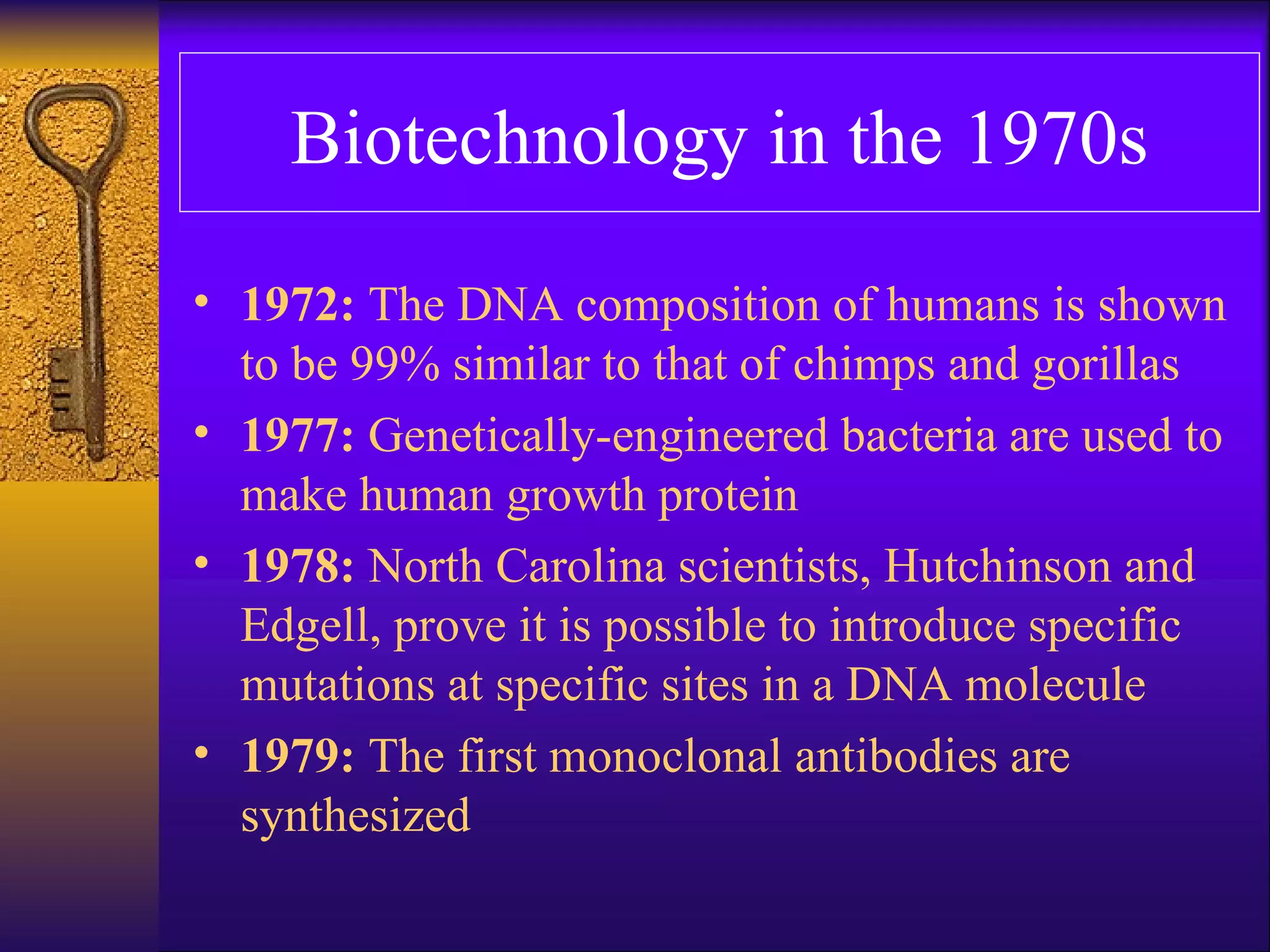History of Biotechnology | PPT