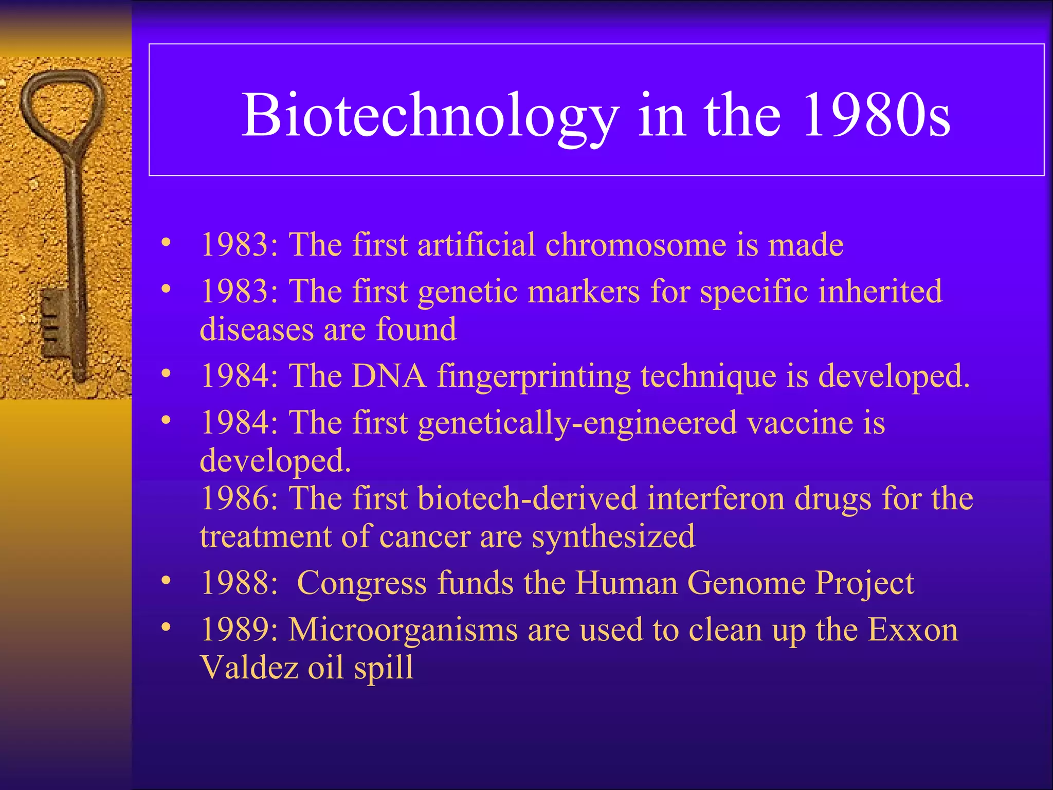History of Biotechnology | PPT