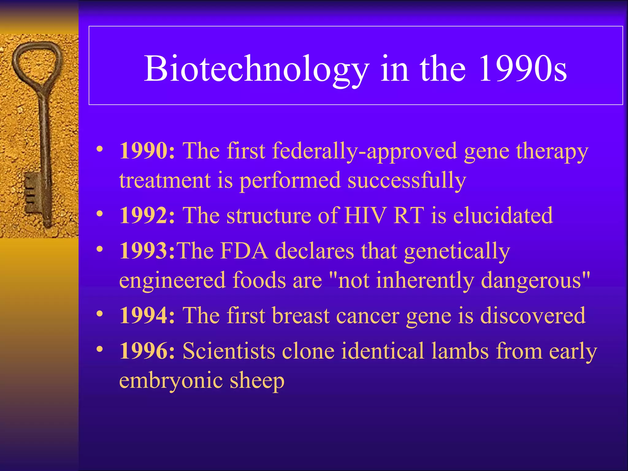 History of Biotechnology | PPT