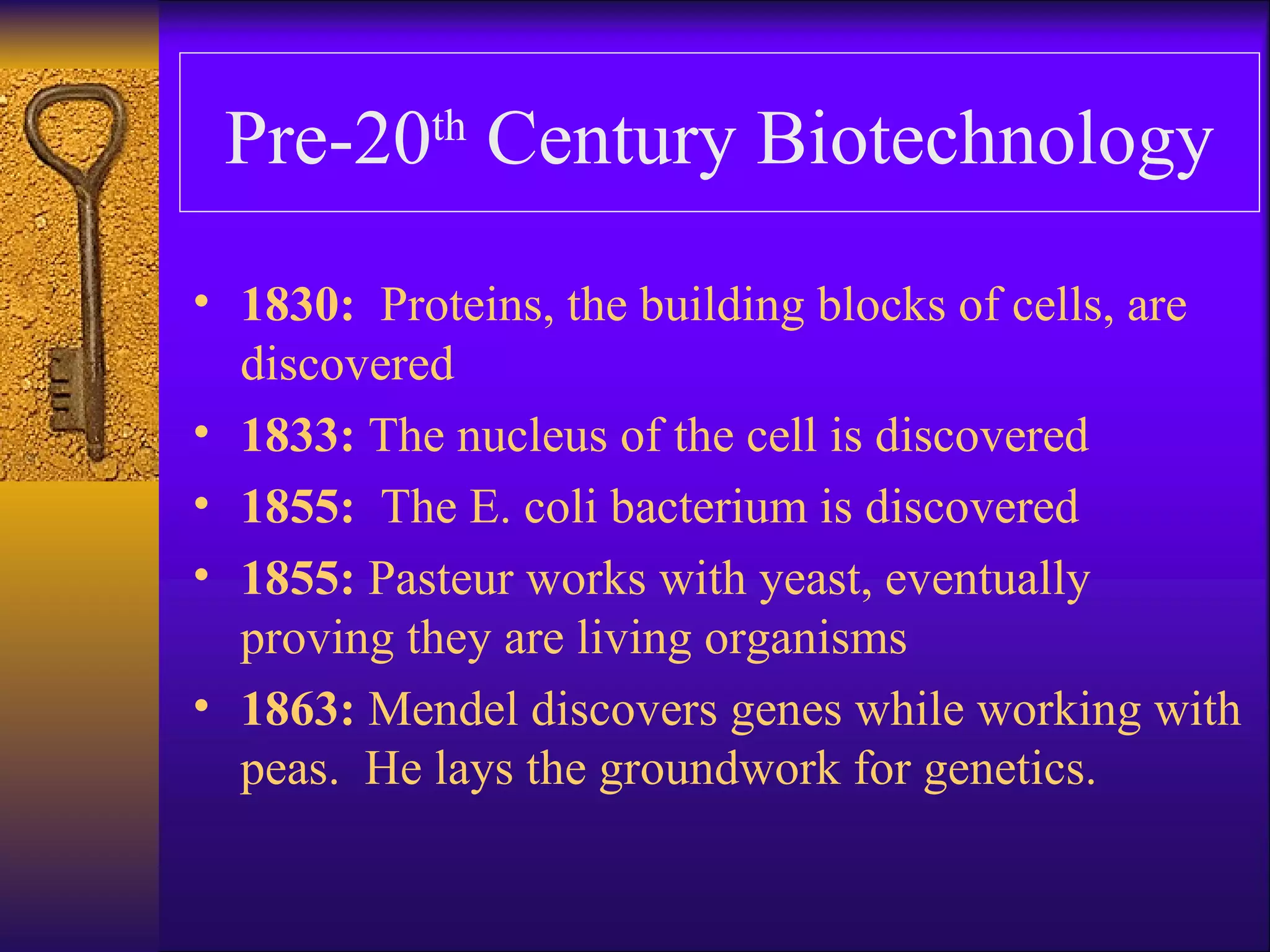 History of Biotechnology | PPT