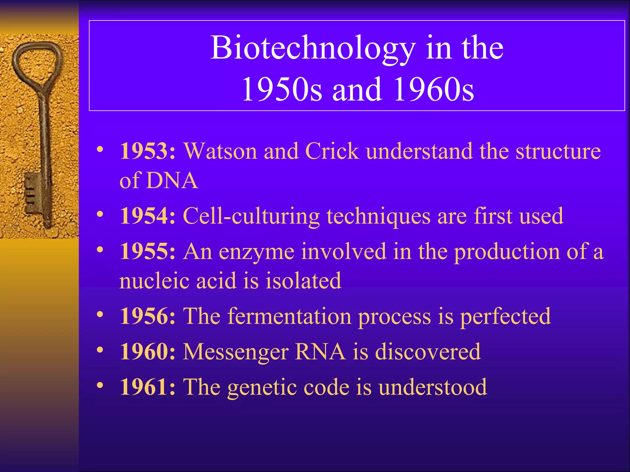 History of Biotechnology | PPT