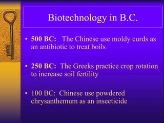 History of biotechnology 1 | PPT