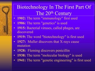 History of biotechnology 1 | PPT