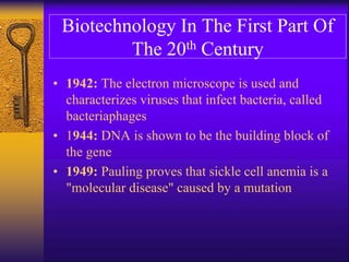 History of biotechnology 1 | PPT