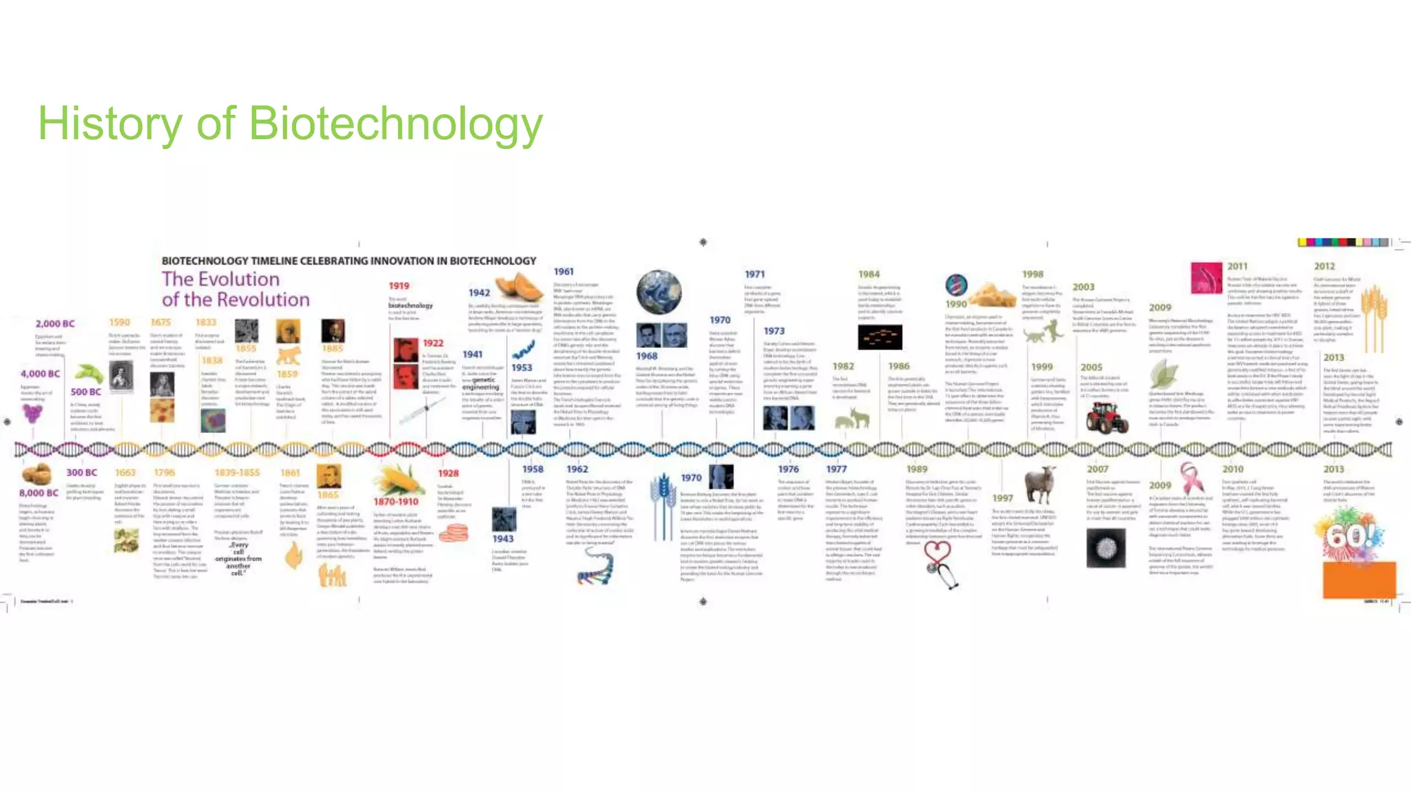 History of biotechnology pvj | PPT
