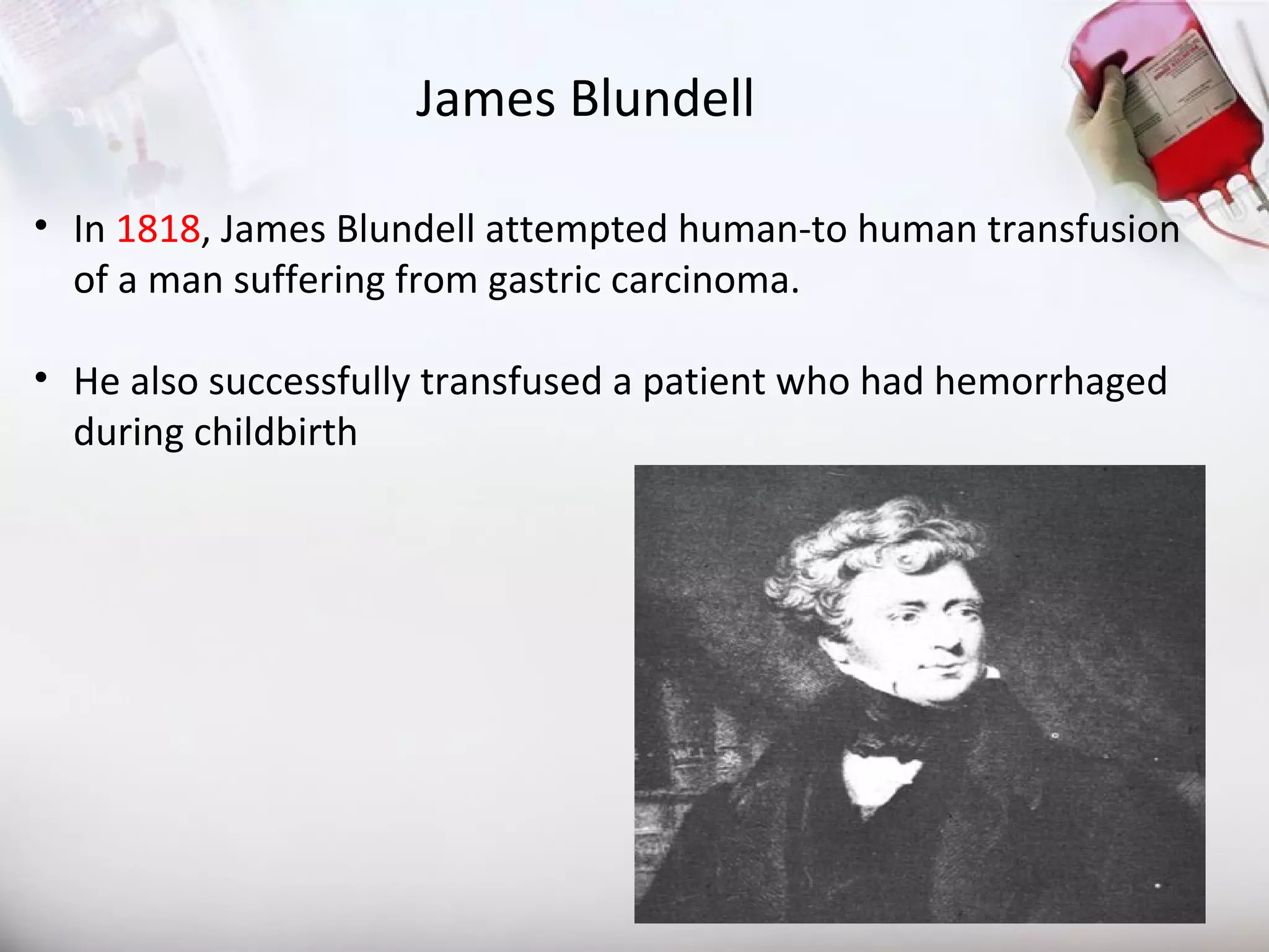 History of blood transfusion | PPT