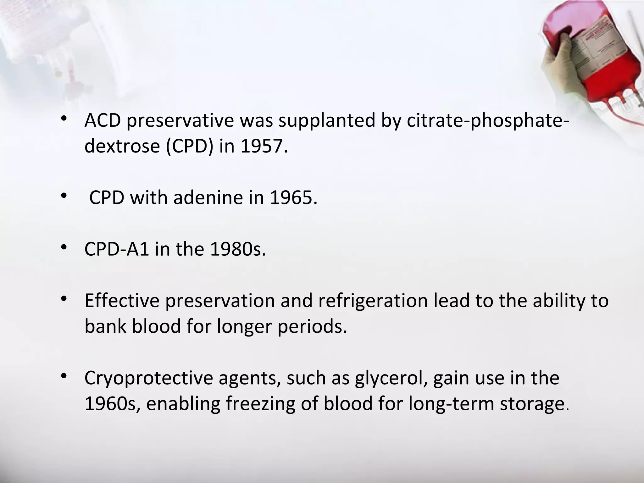 History of blood transfusion | PPT