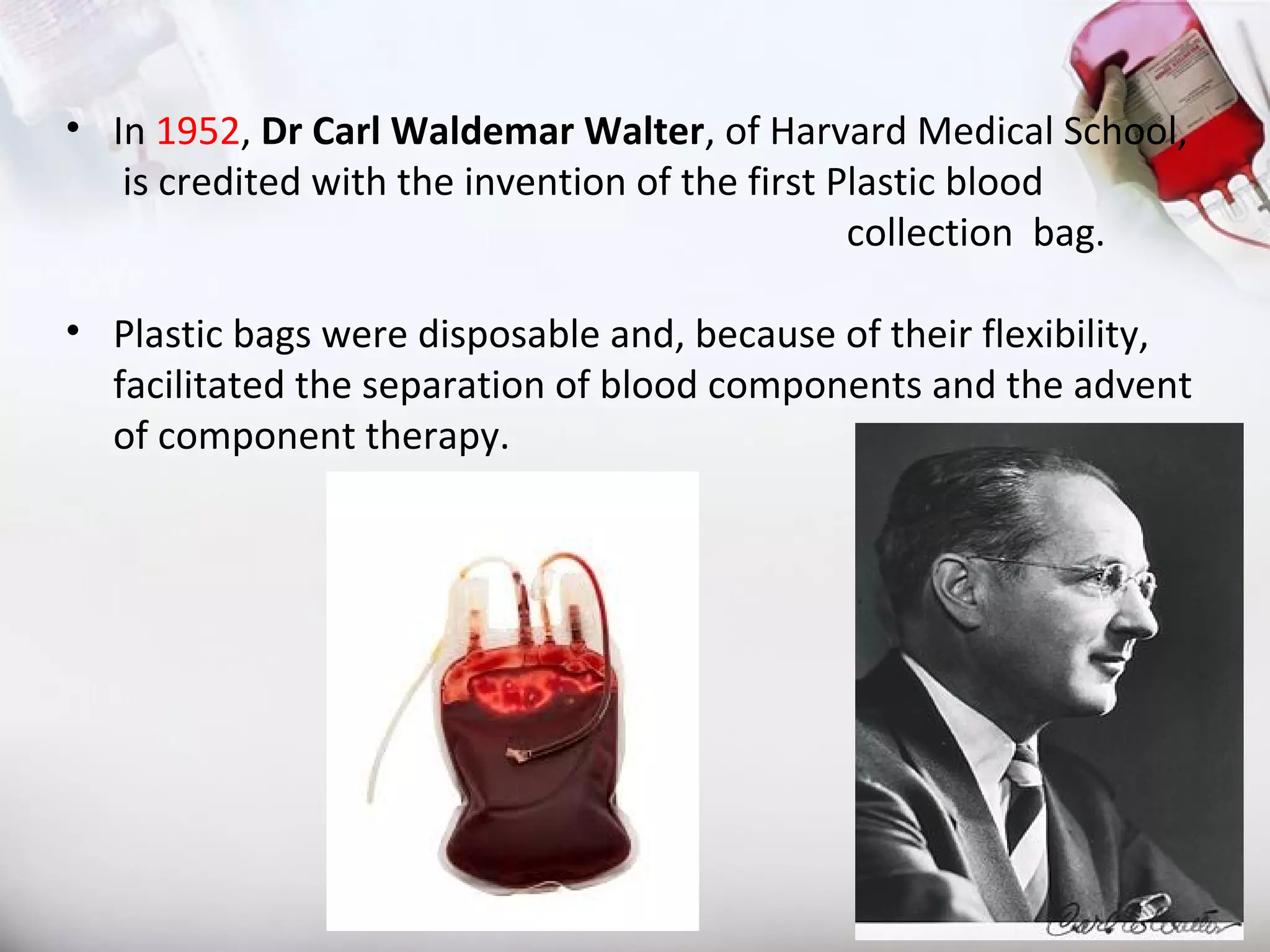 History of blood transfusion | PPT