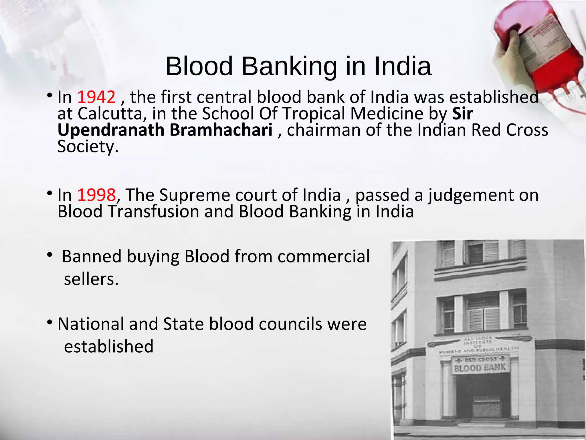 History of blood transfusion | PPT