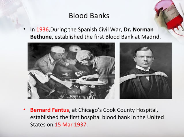 History of blood transfusion | PPT