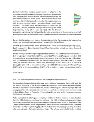 History of brazil | DOCX