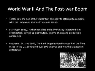 History of british film industry | PPT