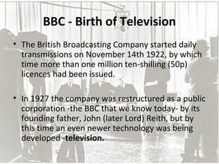 History of british tv drama (1936 1970) | PPT