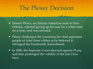 History of brown v. board of education | PPTX