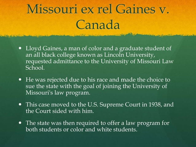History of brown v. board of education | PPTX