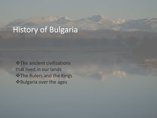 History of bulgaria (1) | PPTX