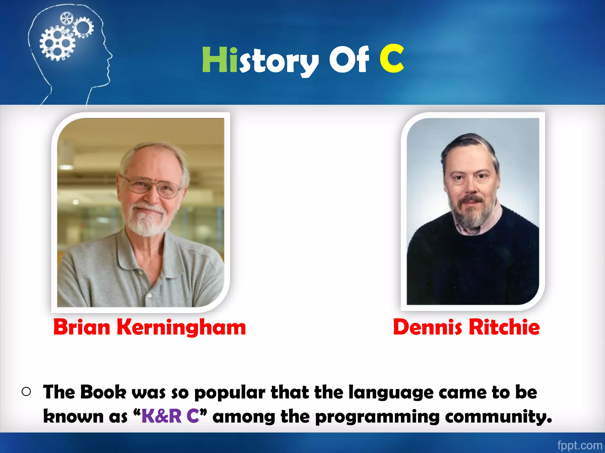 History of c | PPT